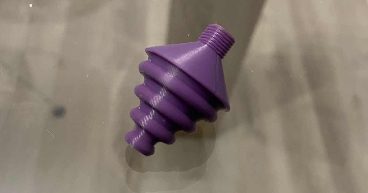 Balloon pump adapter by Pedro Alc. | Download free STL model ...