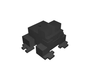 minecraft frog keychain by louishere_0 | Download free STL model ...