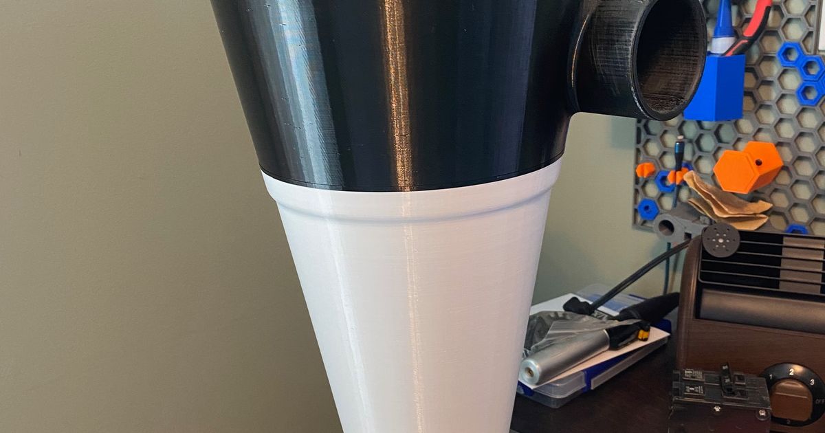 Parametric Dust Cyclone by T Fricke | Download free STL model ...