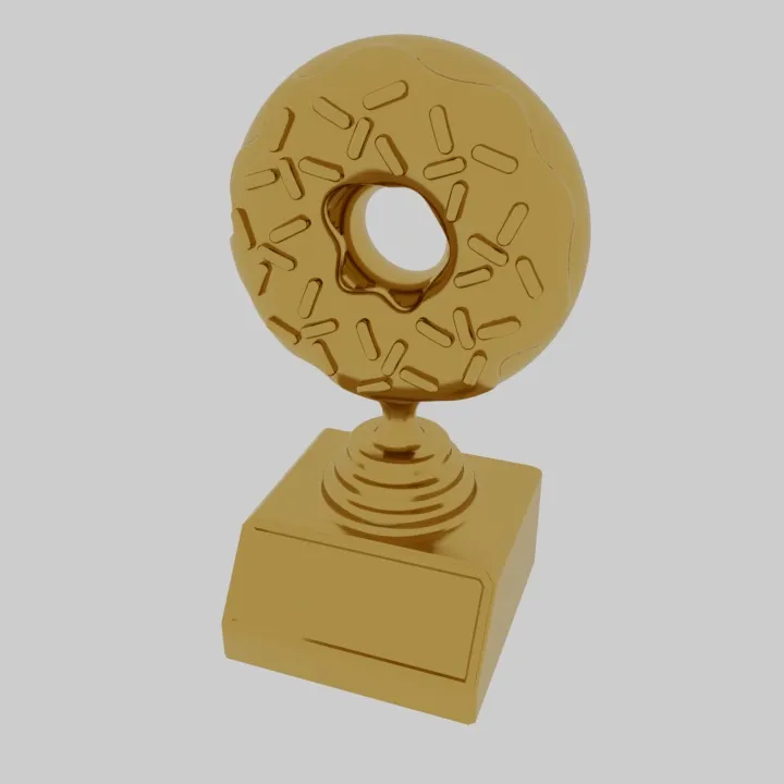 Donut Trophy by d4rol | Download free STL model | Printables.com