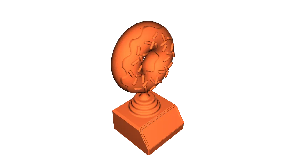 Donut Trophy by d4rol | Download free STL model | Printables.com