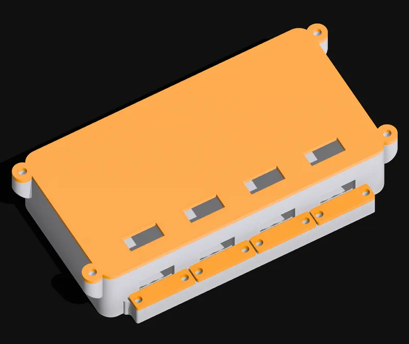 Seeed Grove 4-Channel SPDT Relay Case by Fyrby Additive | Download free ... Seeed Grove 4-Channel SPDT Relay Case by Fyrby Additive | Download free ...