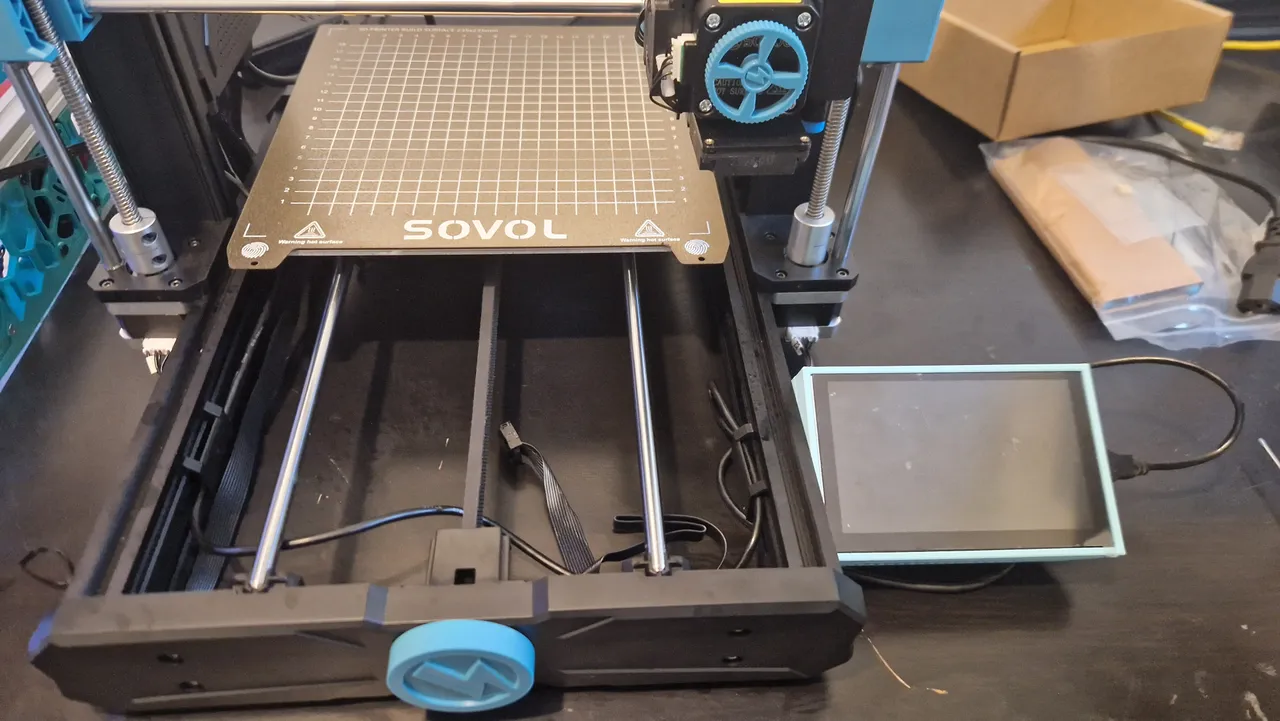 Sovol SV06 touch screen Bigtreetech 5inch TFT 2.1 mount (TOP and right ...