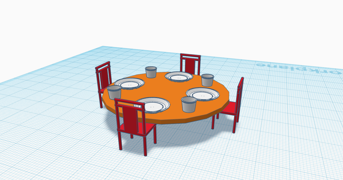 Fish Tank Table Set by Unicorn Dasher | Download free STL model ...
