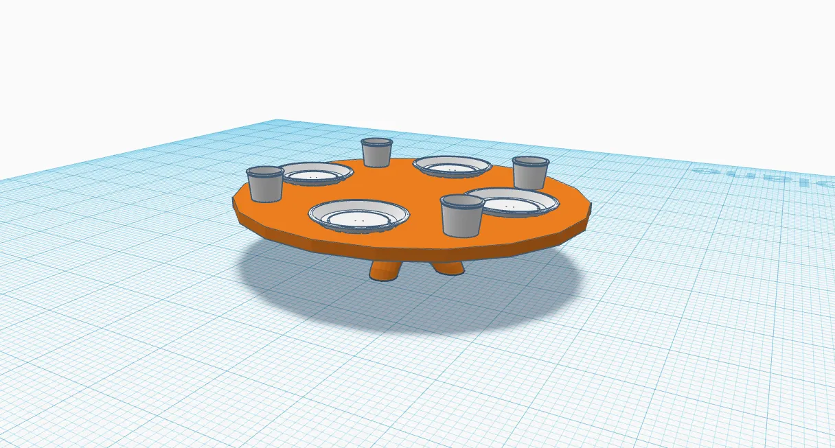 Fish Tank Table Set by Unicorn Dasher | Download free STL model ...