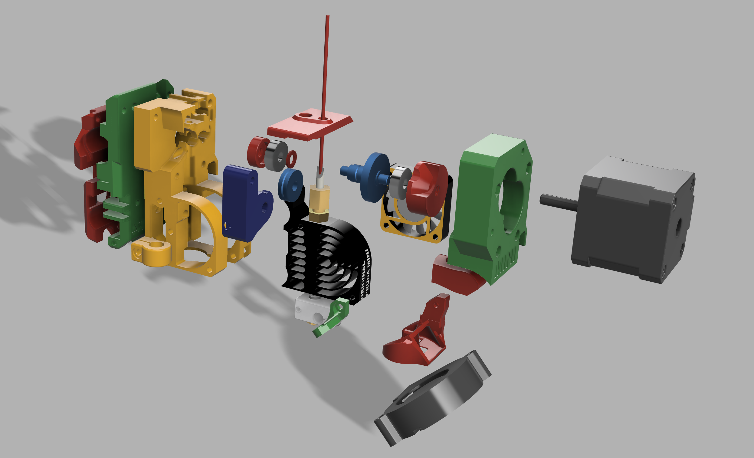 MINI Bear (Stock gear and HotEnd) by Tomson Design | Download free STL ...