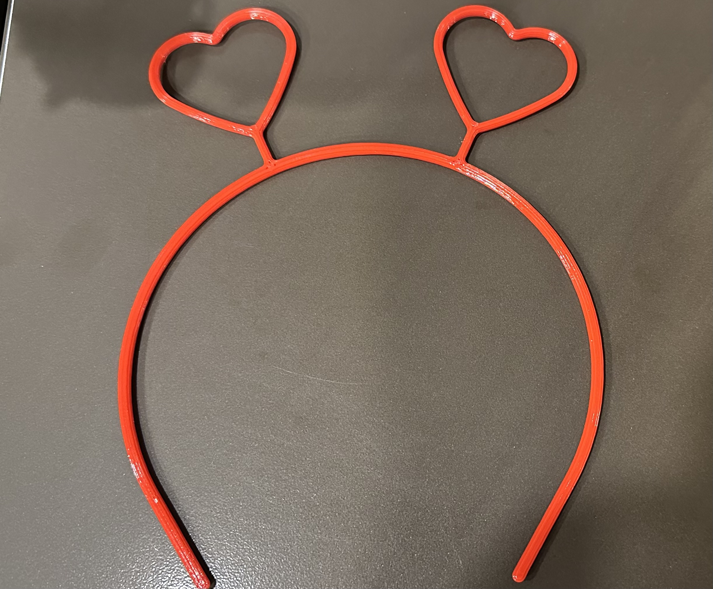 Valetine's Day Heart Headband by p3rr1ff3ry | Download free STL model ...