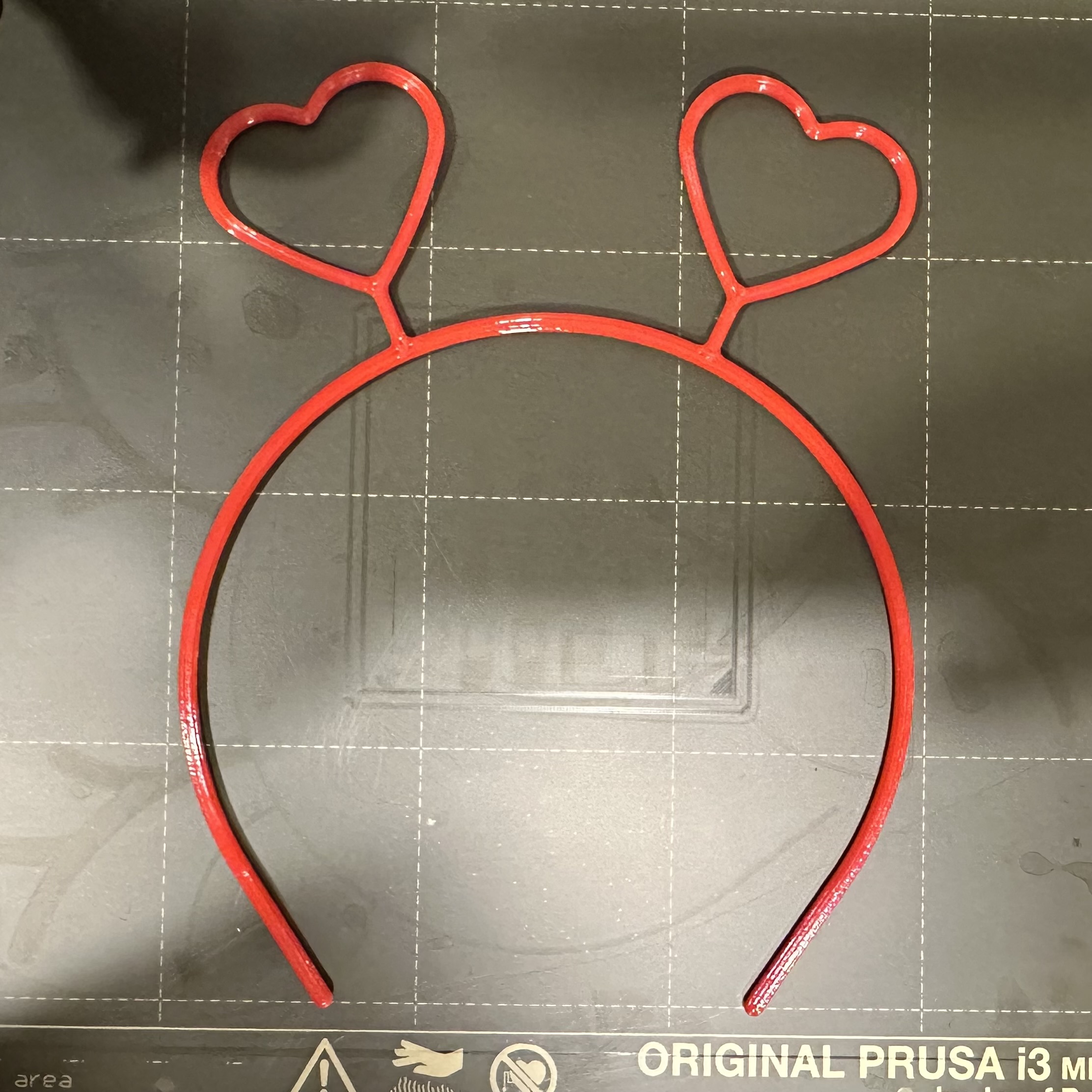 Valetine's Day Heart Headband by p3rr1ff3ry | Download free STL model ...