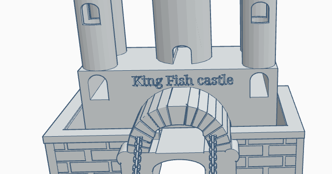 King Fish Castle!!!! by Hanzo 3d | Download free STL model | Printables.com