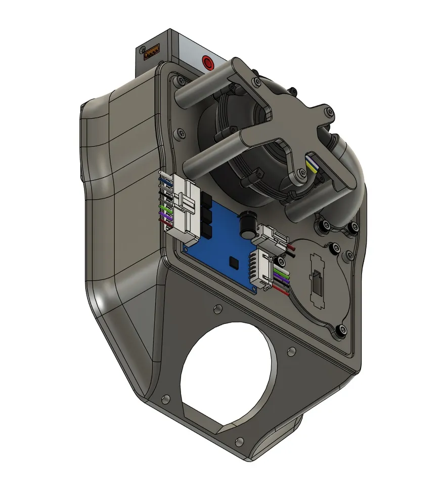 Voron Exhaust Assembly WS7040 CPAP by sartirious | Download free STL ...