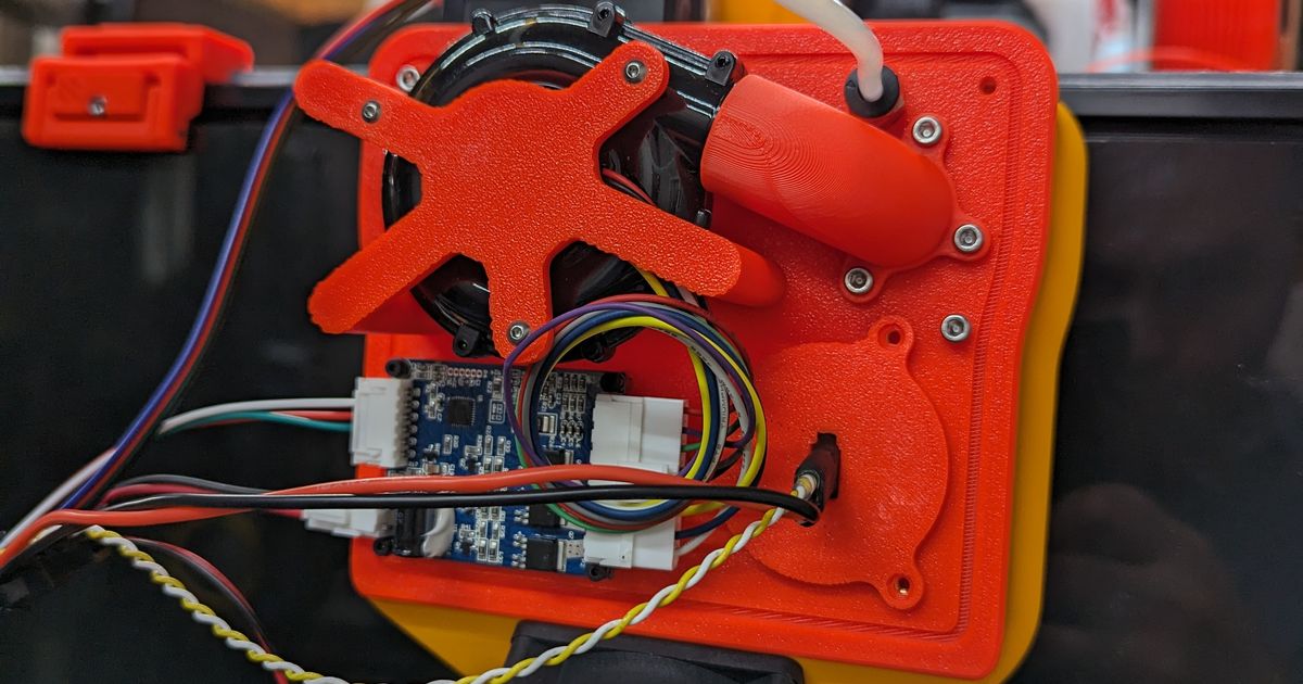 Voron Exhaust Assembly WS7040 CPAP by sartirious | Download free STL ...