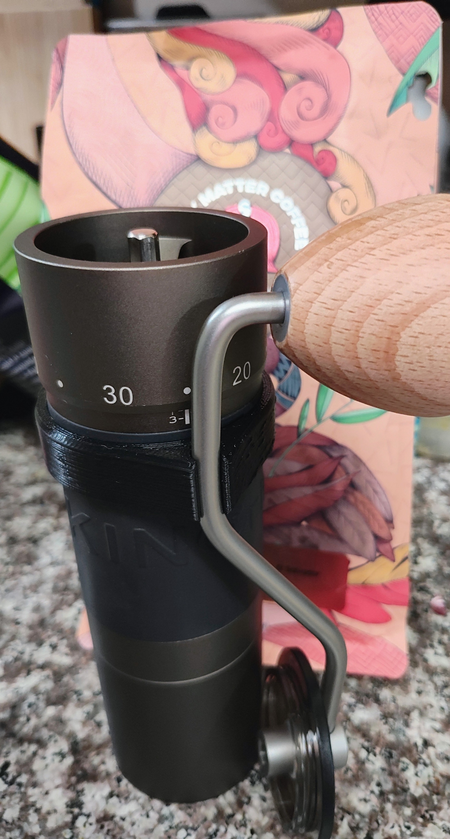 KINGrinder K6 Handle Holder by gltovar | Download free STL model ...