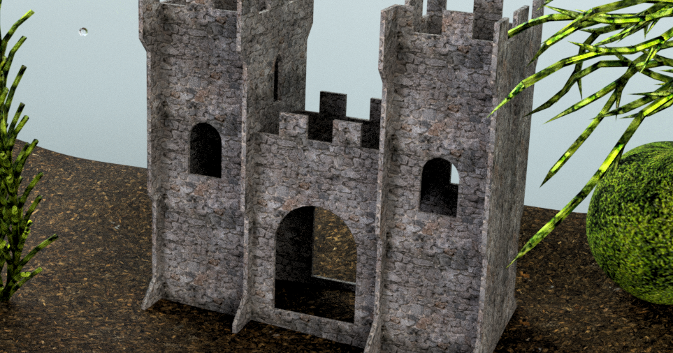 Swim through Castle for Aquarium [No Supports] by HugoWhite | Download ...