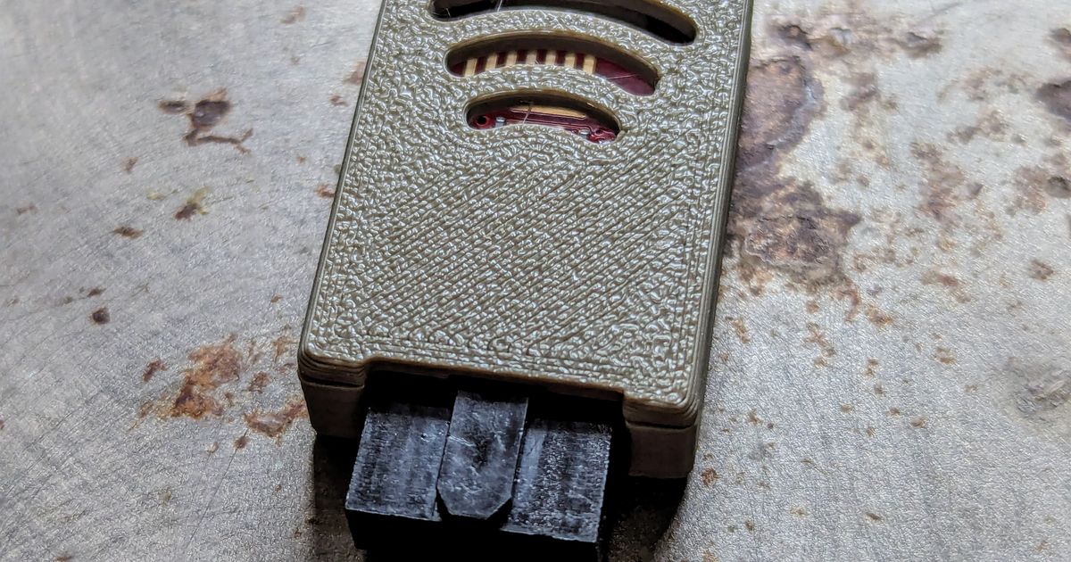 Case For The Mod Wifi Esp8266 Uext Module By Sabotrax Download Free Stl Model 