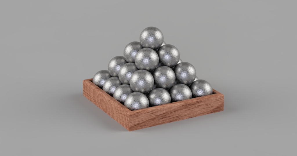 Cannonball Stack by Booshong | Download free STL model | Printables.com