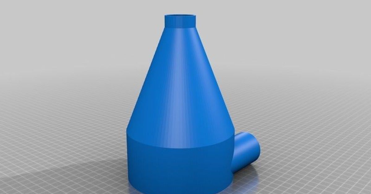 My Customized Cyclone Separator by Erik | Download free STL model ...