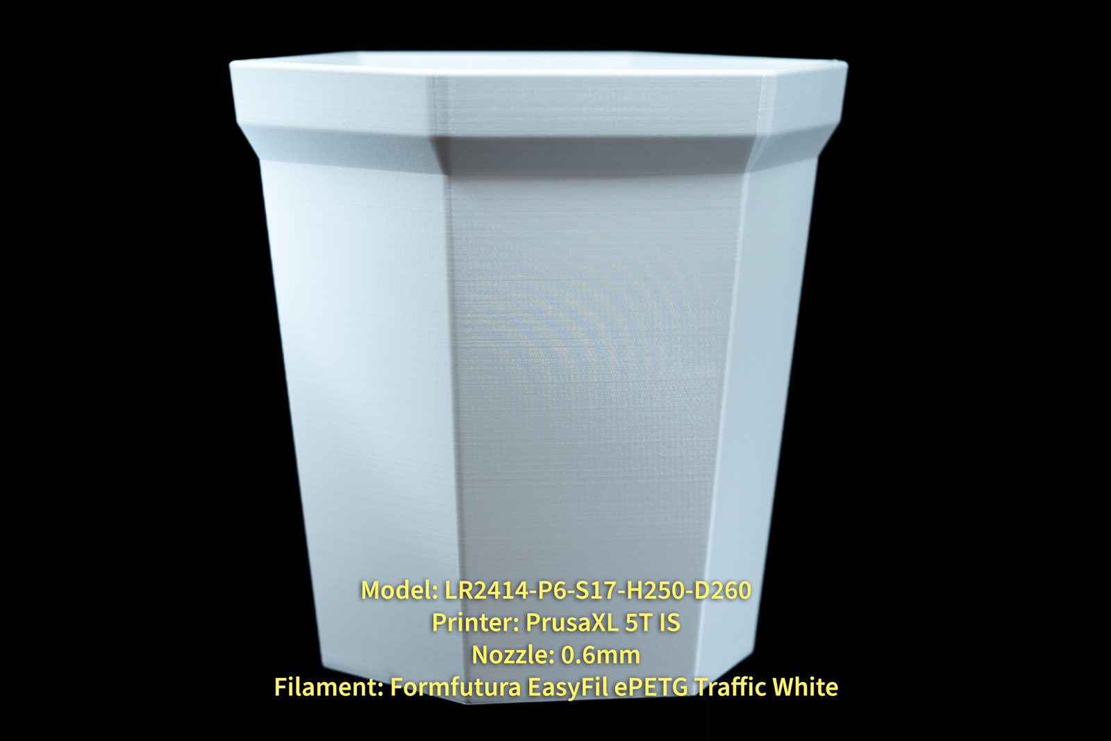 Flower Pot in Pentagon Shape - Various Sizes by Metikumi | Download ...