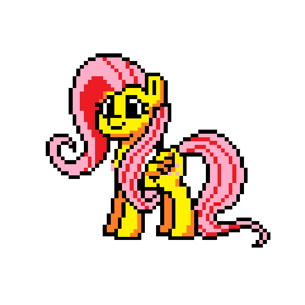 PonyTown My Little Pony Fluttershy 3D picture (no MMU) by HouPe ...