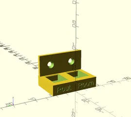 Wallmounted keystone by Doranku | Download free STL model | Printables.com