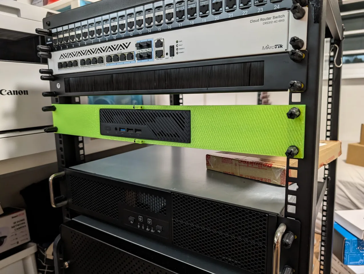 Rack Mount For Minisforum MS-01 by Tan Wei | Download free STL model ...