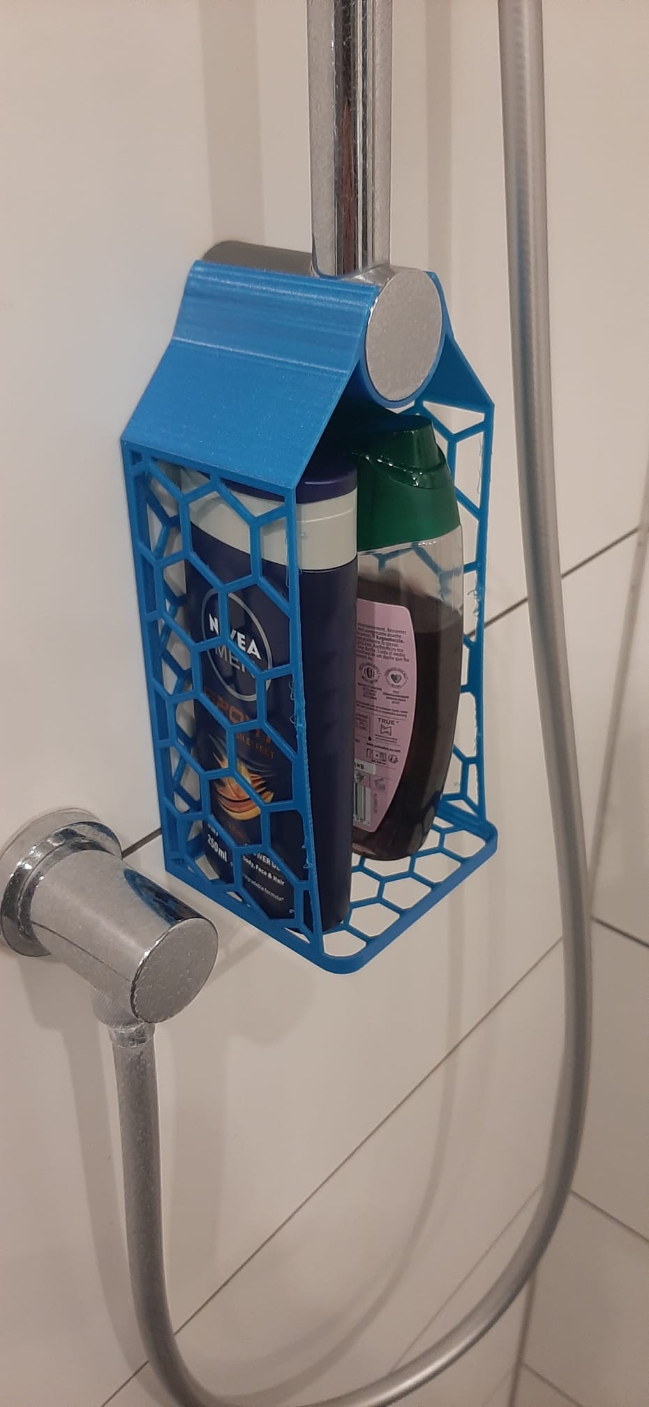 shampoo bottle holder by Dennis | Download free STL model | Printables.com