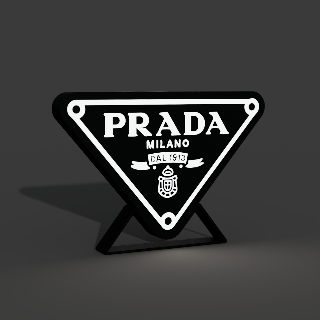 Prada Lightbox LED Lamp by braga3dprint | Printables Store