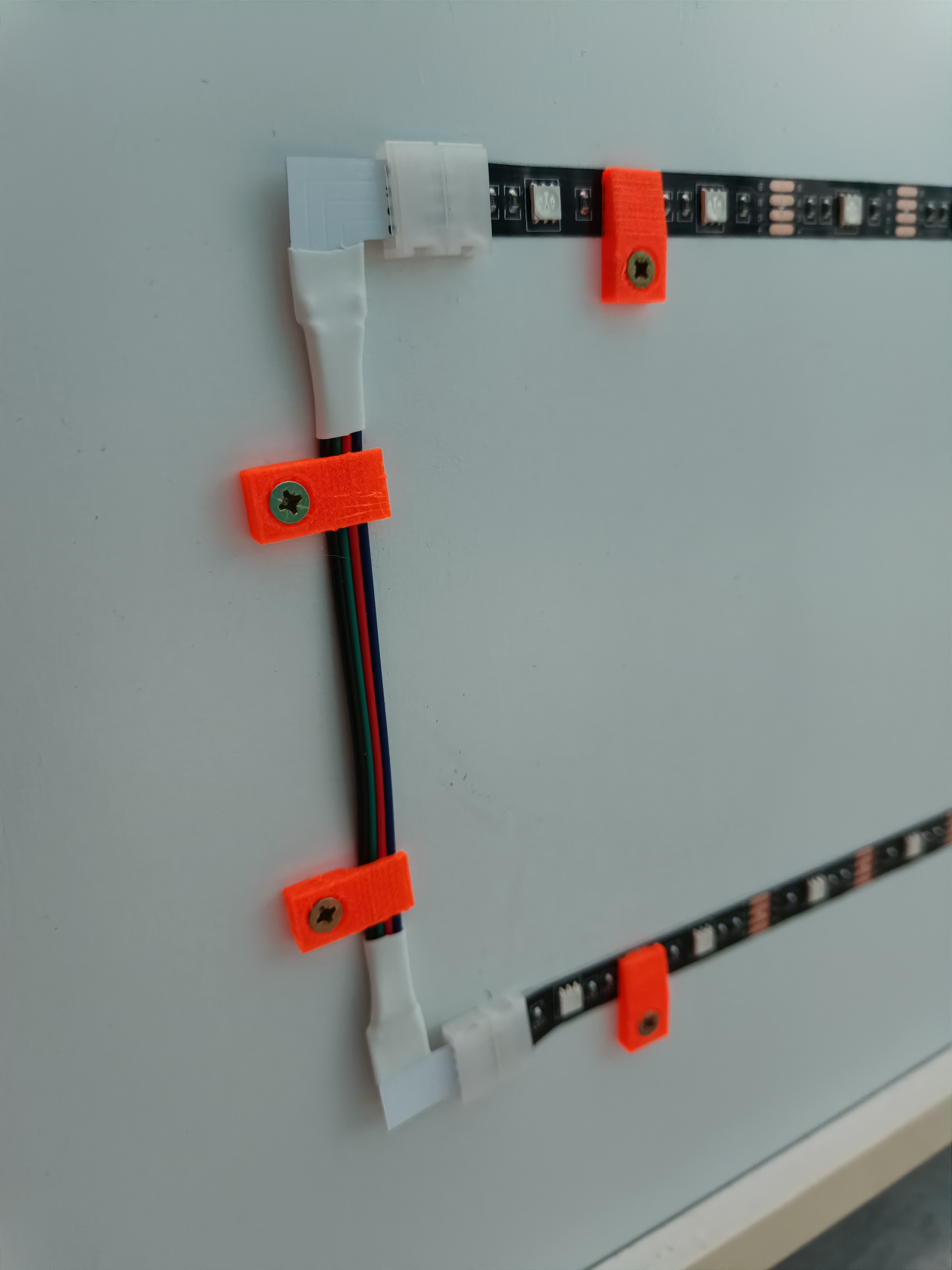 Led strip wire holder by ArnaudTD | Download free STL model ...