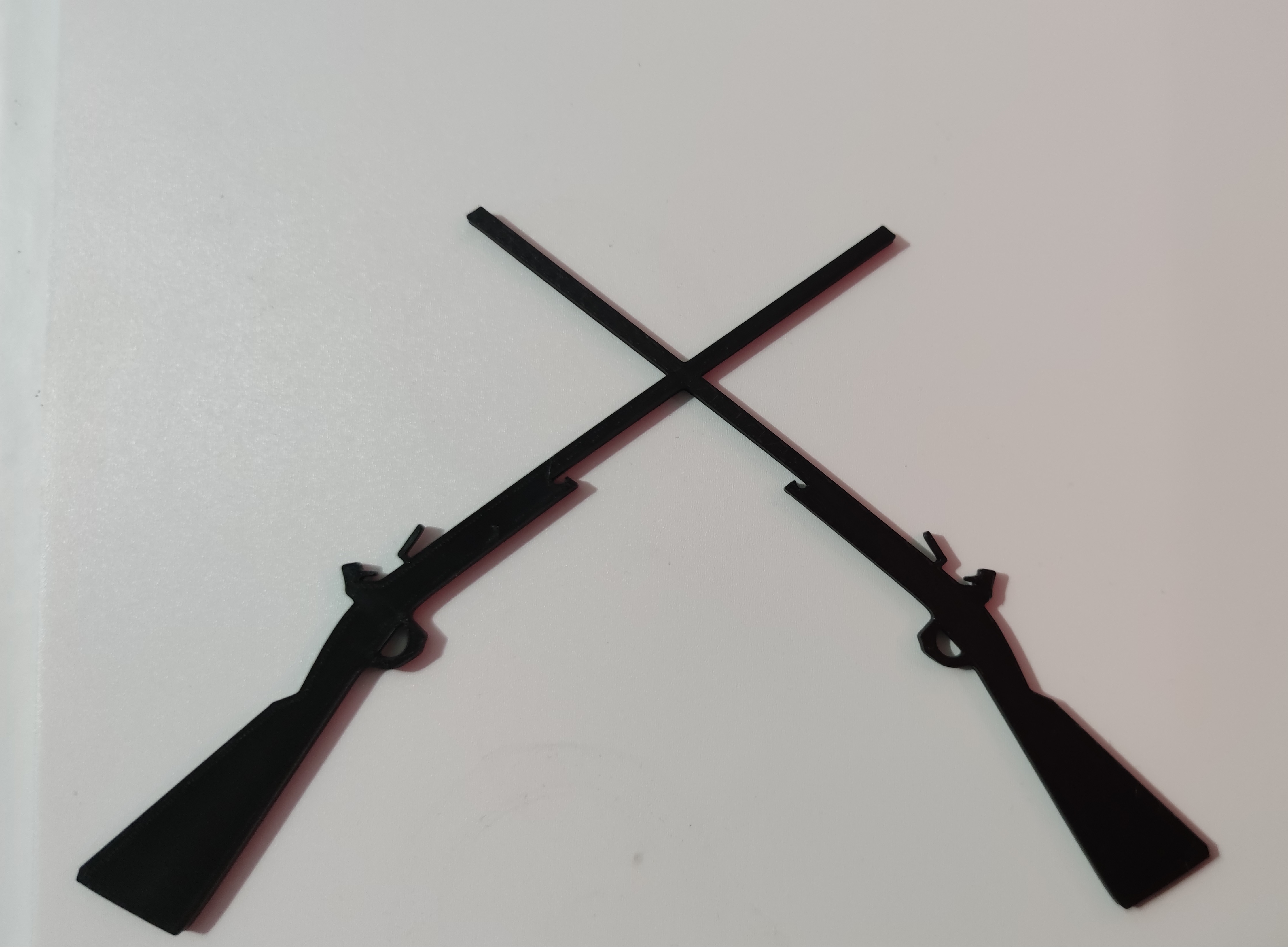 Crossed musket by Tomcraft | Download free STL model | Printables.com