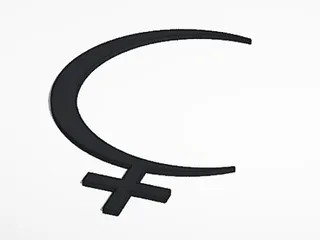 Lilith symbol by Alex Falcao | Download free STL model | Printables.com