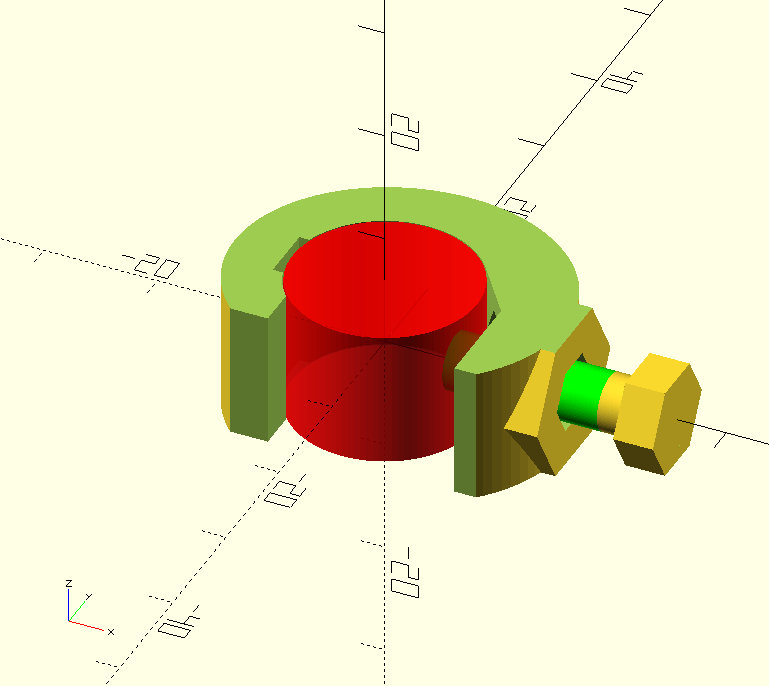 Collar clamp by nizovn | Download free STL model | Printables.com