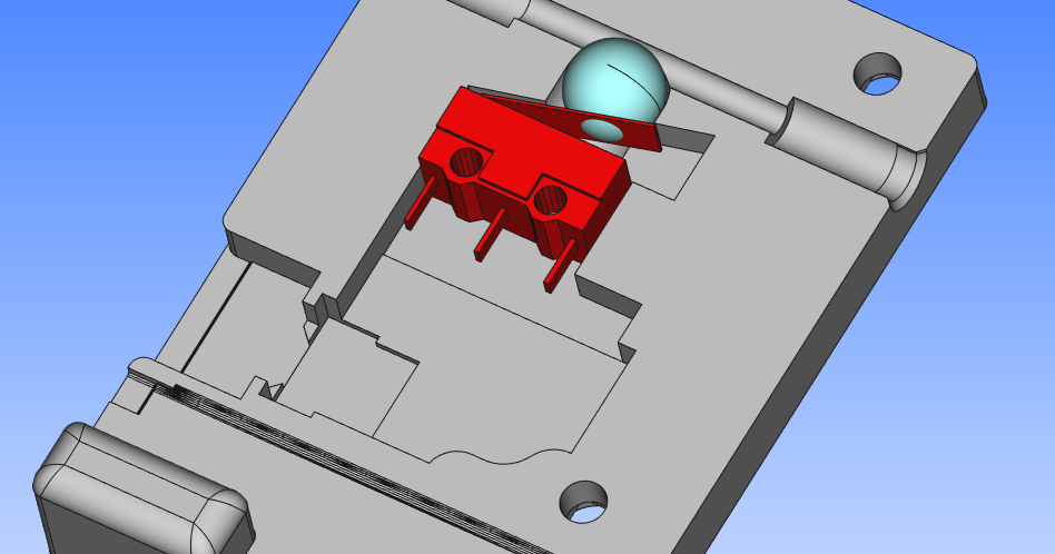Voron Filament Runout Sensor (ball version) by rinkel | Download free ...