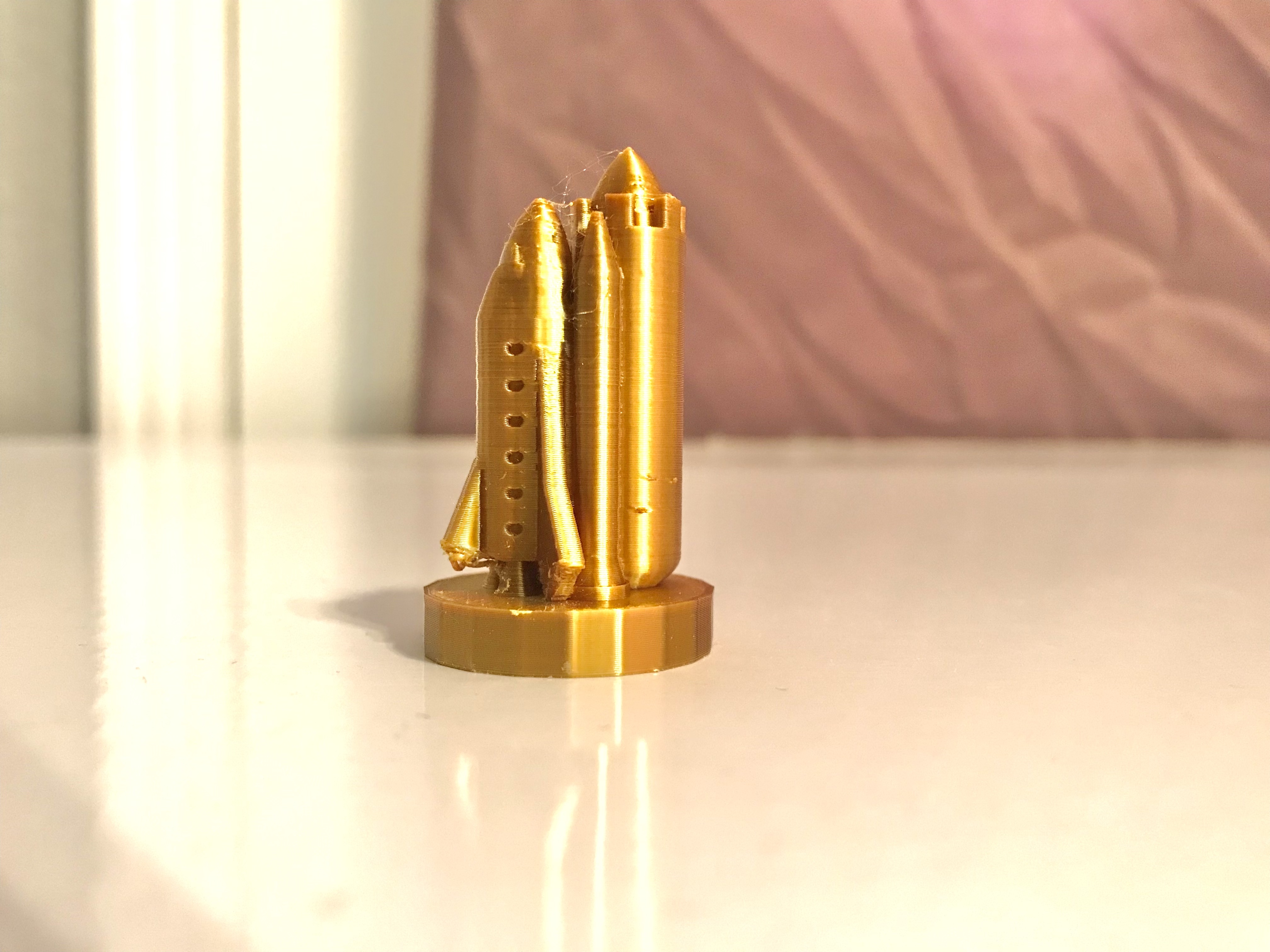 Rocket Ship Chess by Ike | Download free STL model | Printables.com