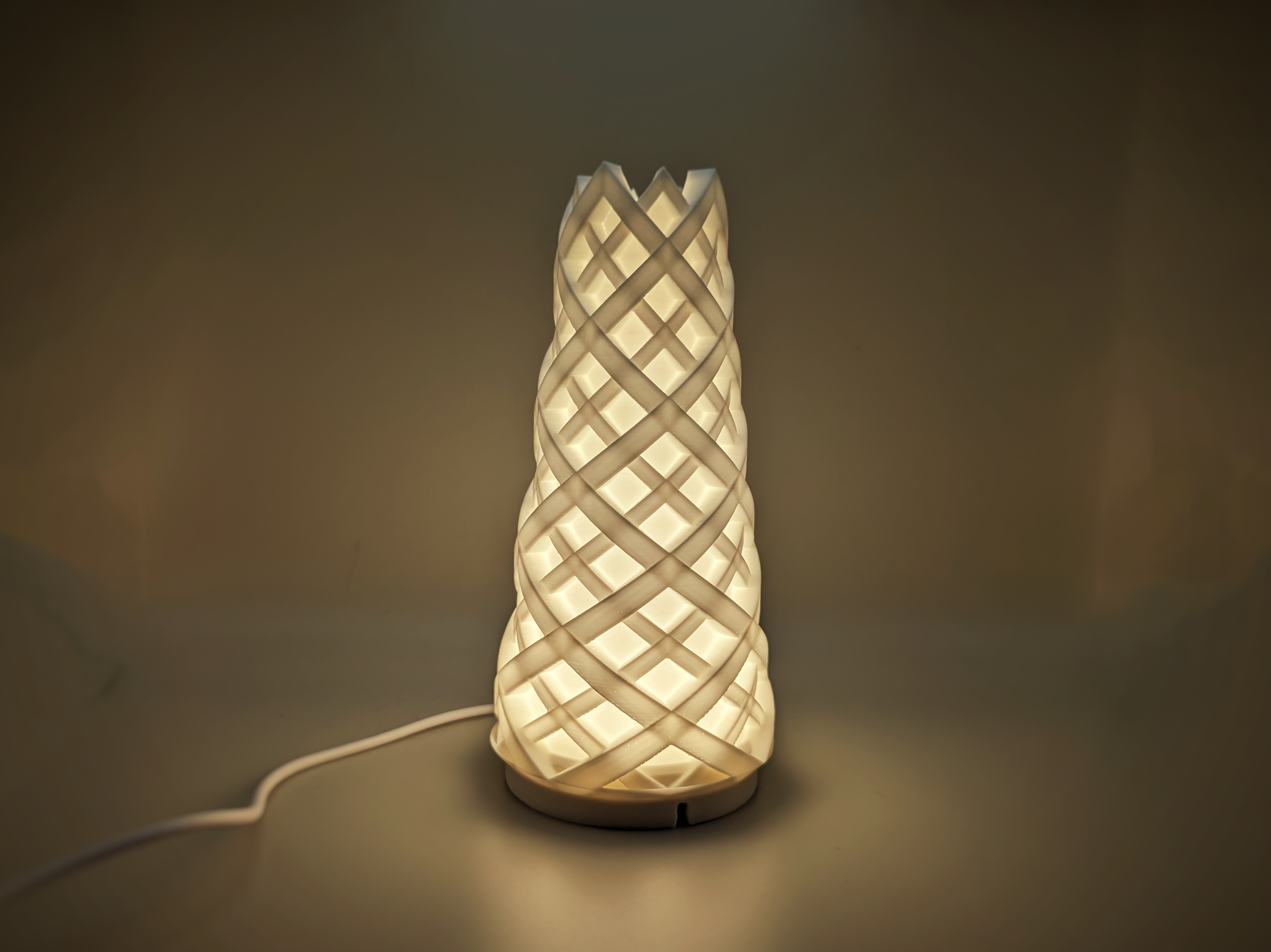 Lattice Tower Lamp by JamesThePrinter | Download free STL model ...