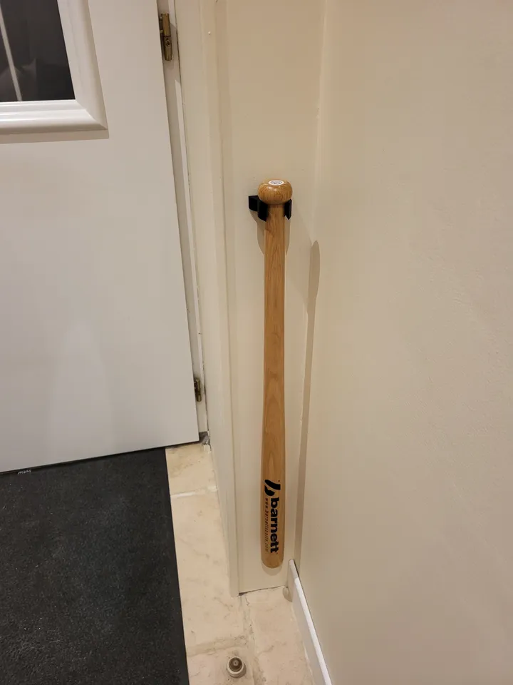 Baseball Bat wall mount by Aerobull | Download free STL model ...