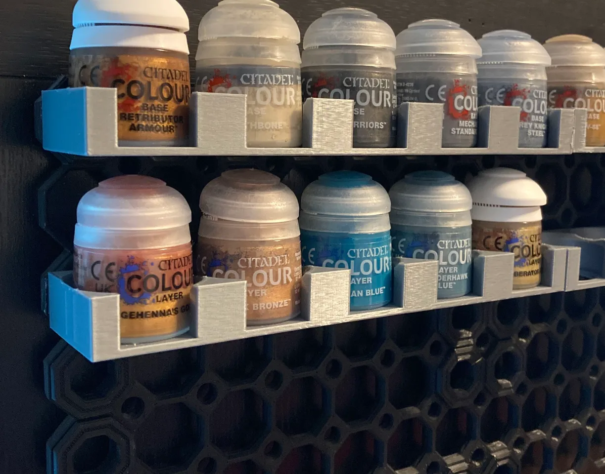 Multiboard Citadel Paints Holder by Rubiel | Download free STL model ...