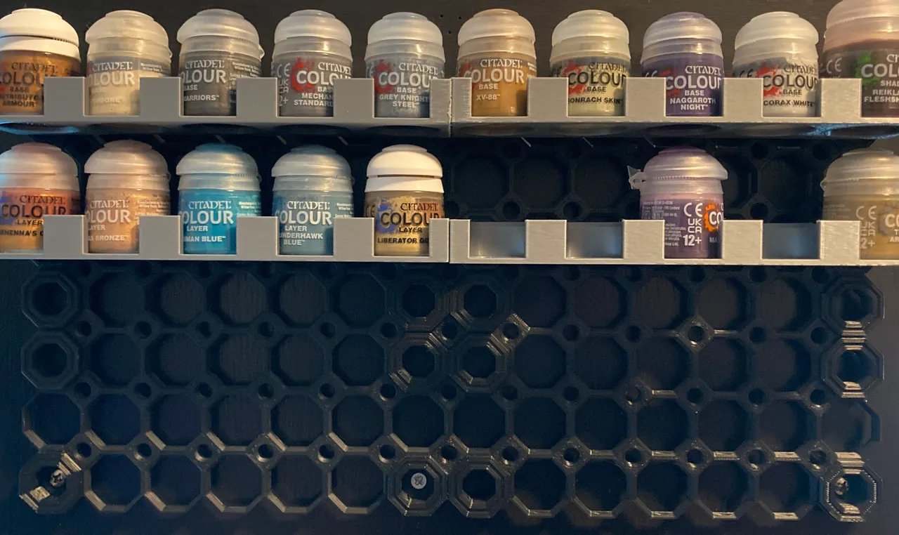 Multiboard Citadel Paints Holder by Rubiel | Download free STL model ...