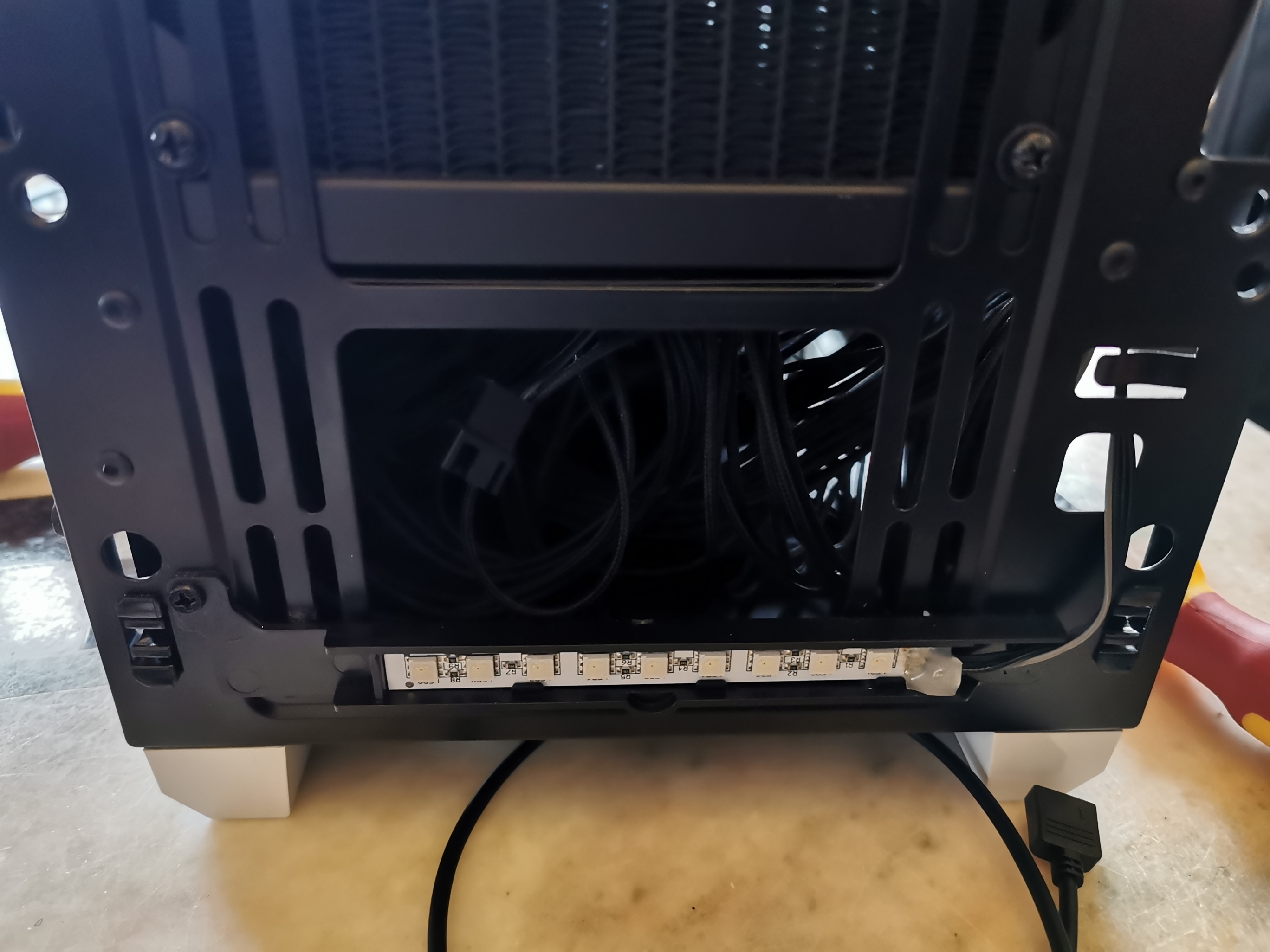 Mounting plate for extra cooling fans in PC casing by OBA | Download ...