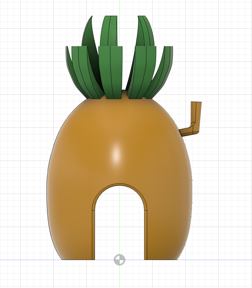 Pineapple Fish Tank Decoration by Cole Tyler | Download free STL model ...