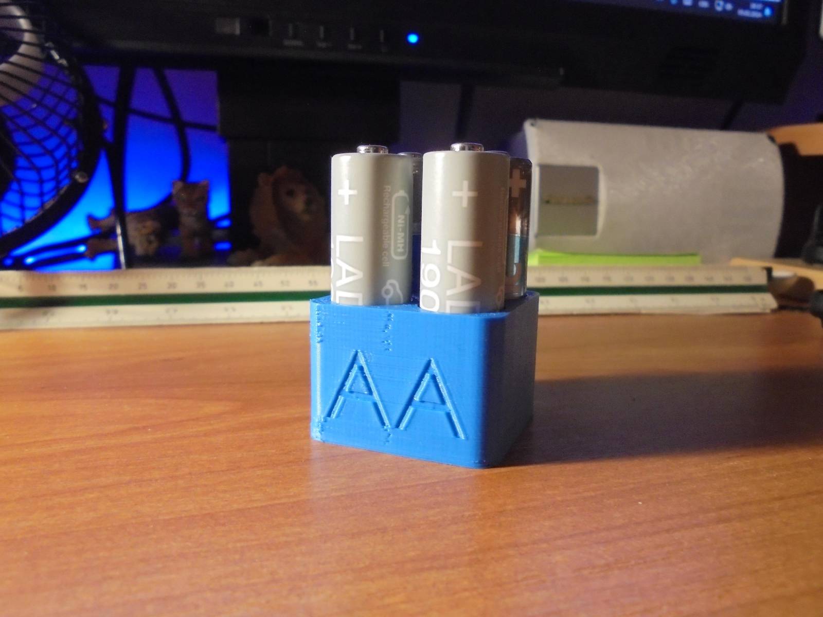 Simple AA battery holder by KOVUCZ | Download free STL model ...