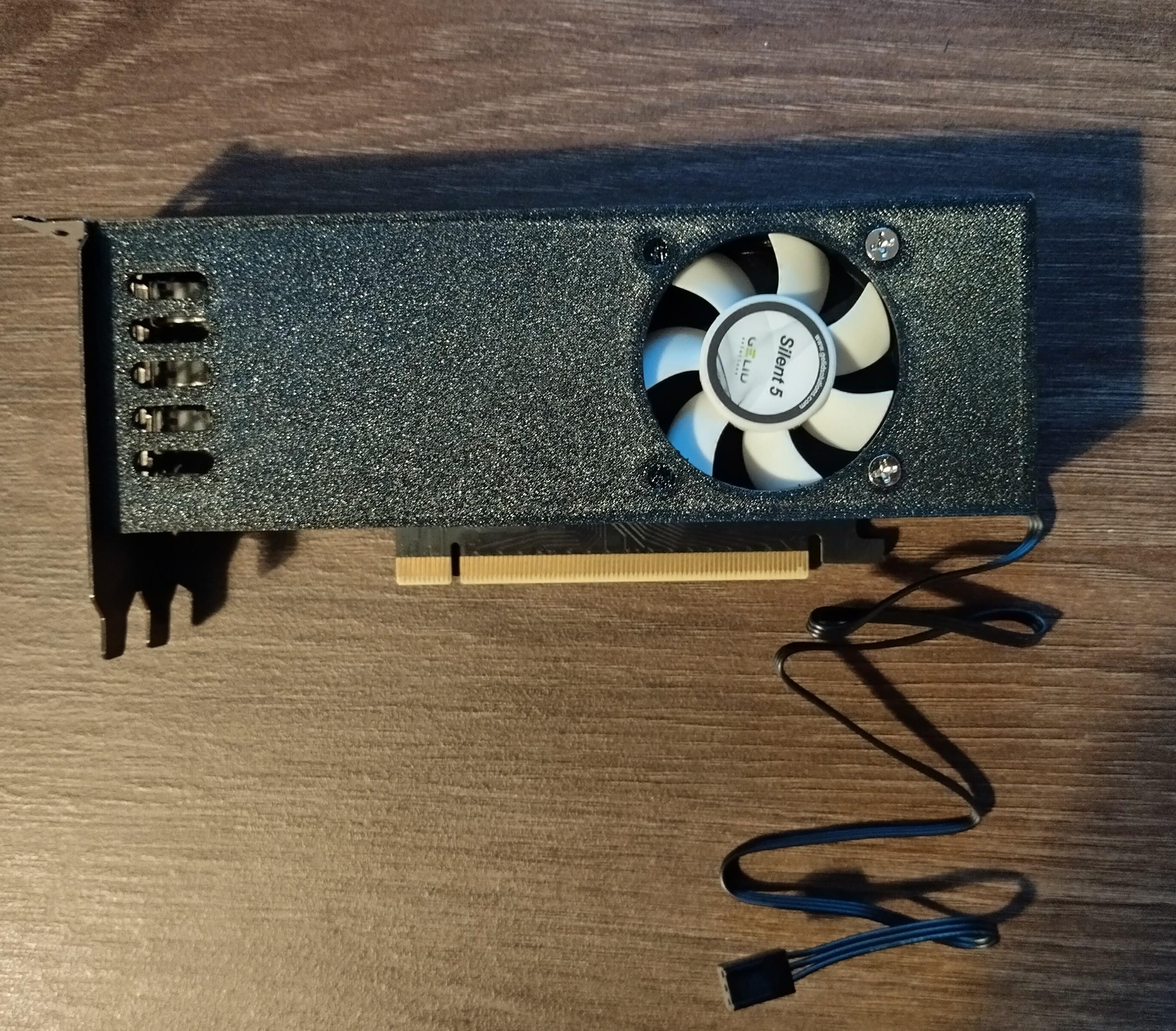 RTX A2000 fan shroud by Alpha_Salsa | Download free STL model | Printables.com