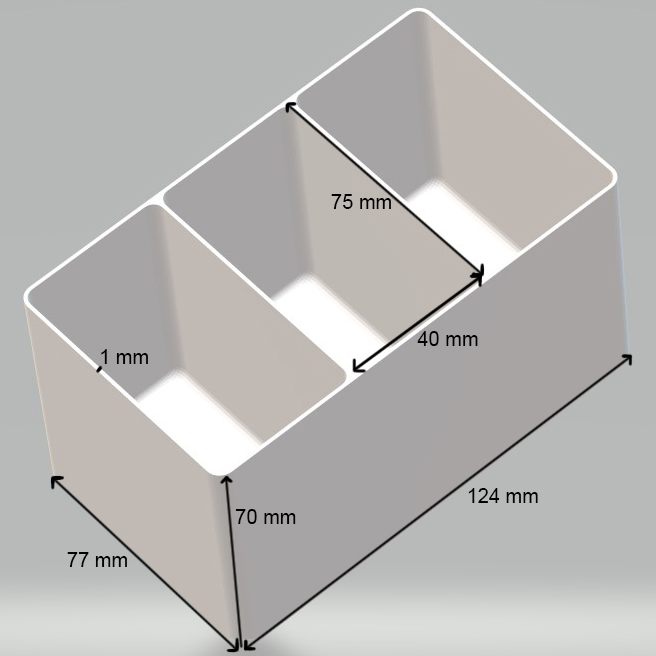 Compartment 124x77x70 by Capryc0rne | Download free STL model ...