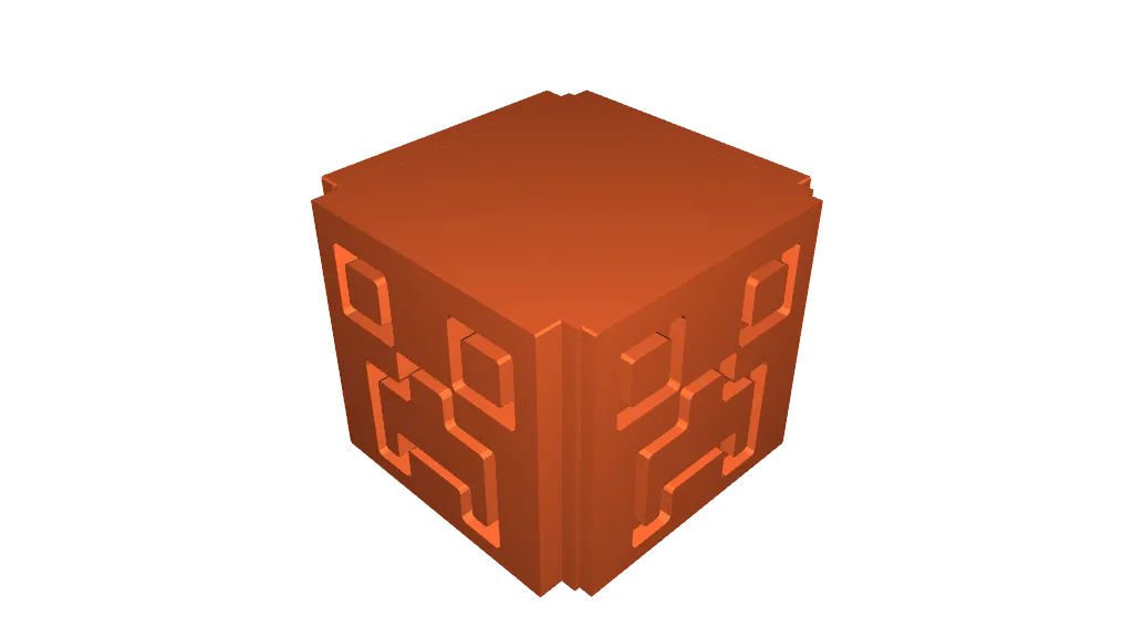 Geometry dash Icon by 3d maxi | Download free STL model | Printables.com