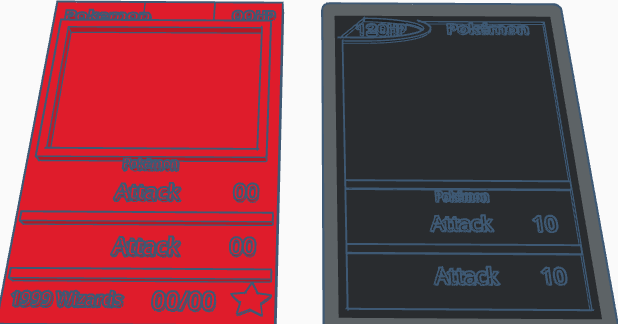 sample pokemon cards by communaltax | Download free STL model ...