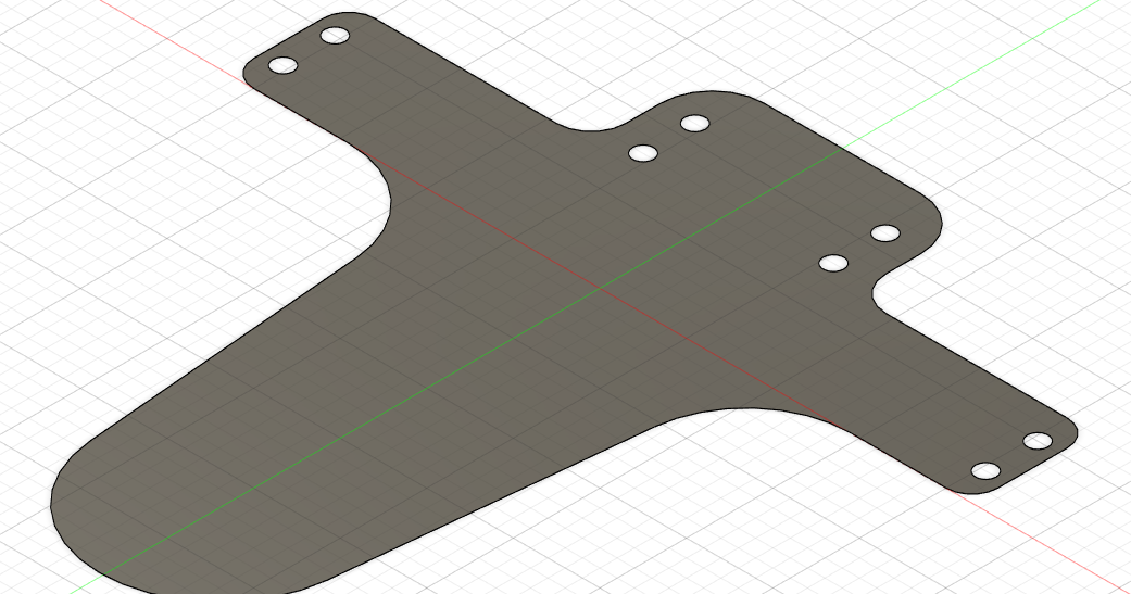 Front Mountain Bike Mudguard by Damian | Download free STL model ...