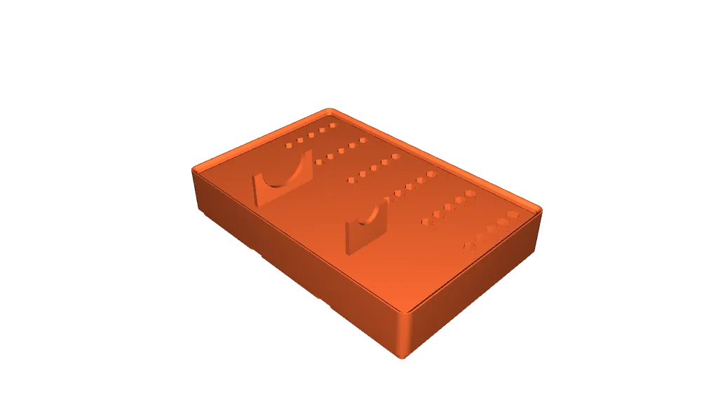 Gridfinity Miniso Screwdriver Holder by Kartikey Anand | Download free ...