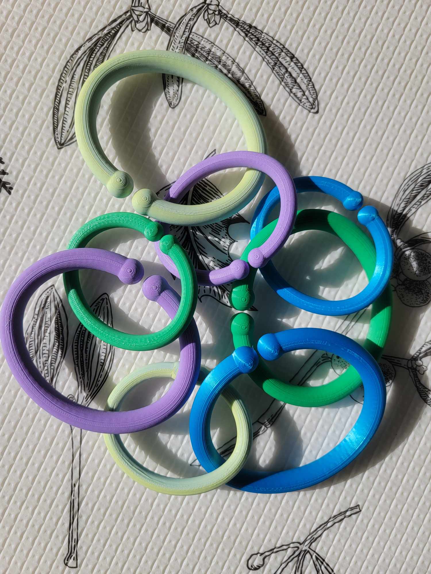 Baby Linking Rings/ C-Rings by Michael Winston | Download free STL ...