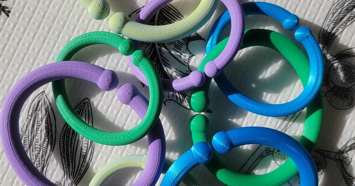 Baby Linking Rings/ C-Rings by Michael Winston | Download free STL ...