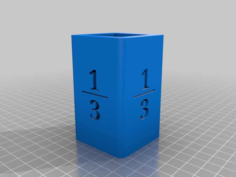Easy mathematics fractions by mrozeka | Download free STL model ...