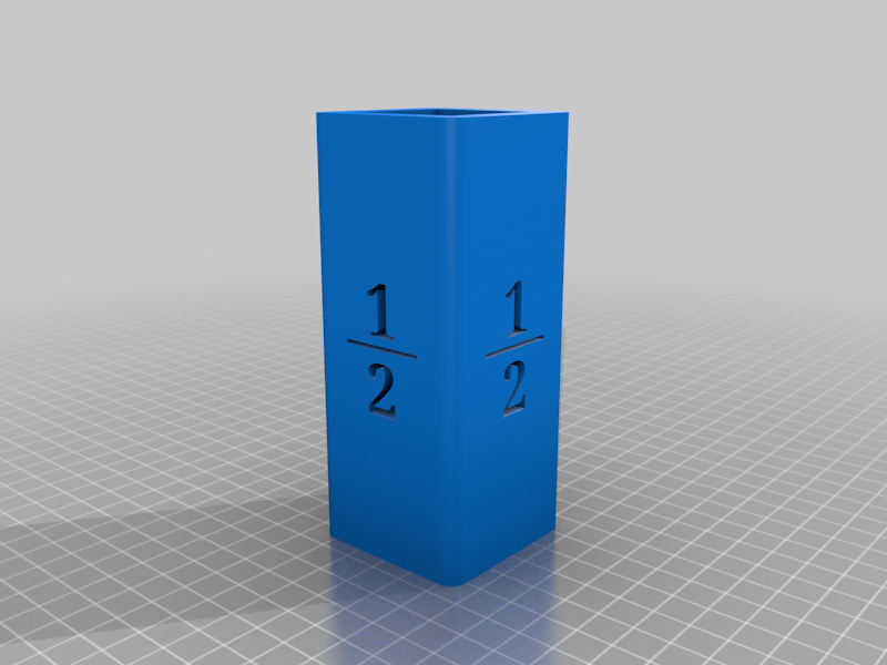 Easy mathematics fractions by mrozeka | Download free STL model ...