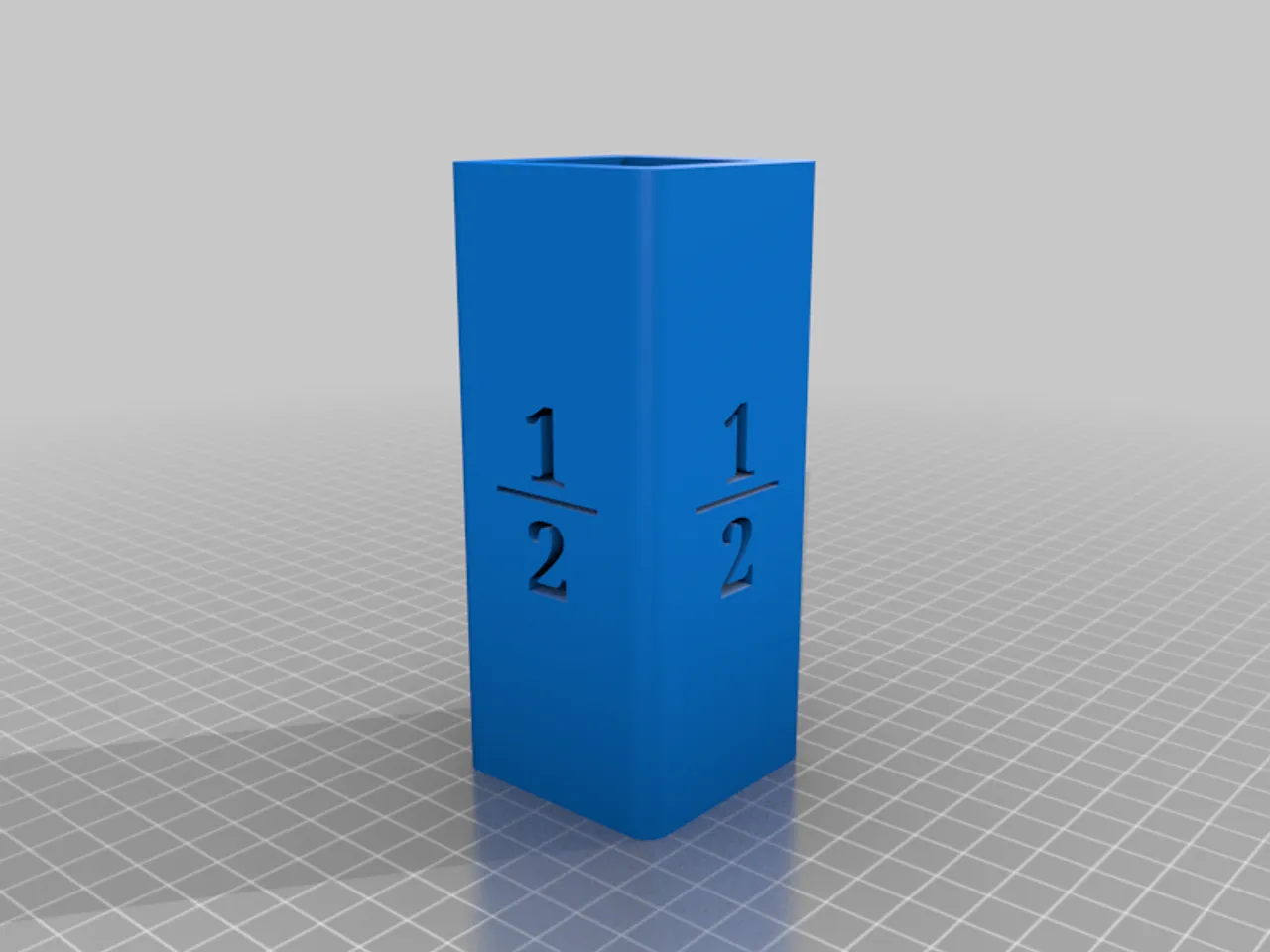 Easy mathematics fractions by mrozeka | Download free STL model ...